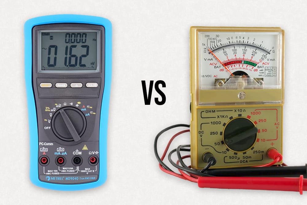 Digital vs Analog Multimeters: Which is Best? - Micro Precision Calibration Digital vs Analog Multimeters: Which is Best? - Micro Precision Calibration